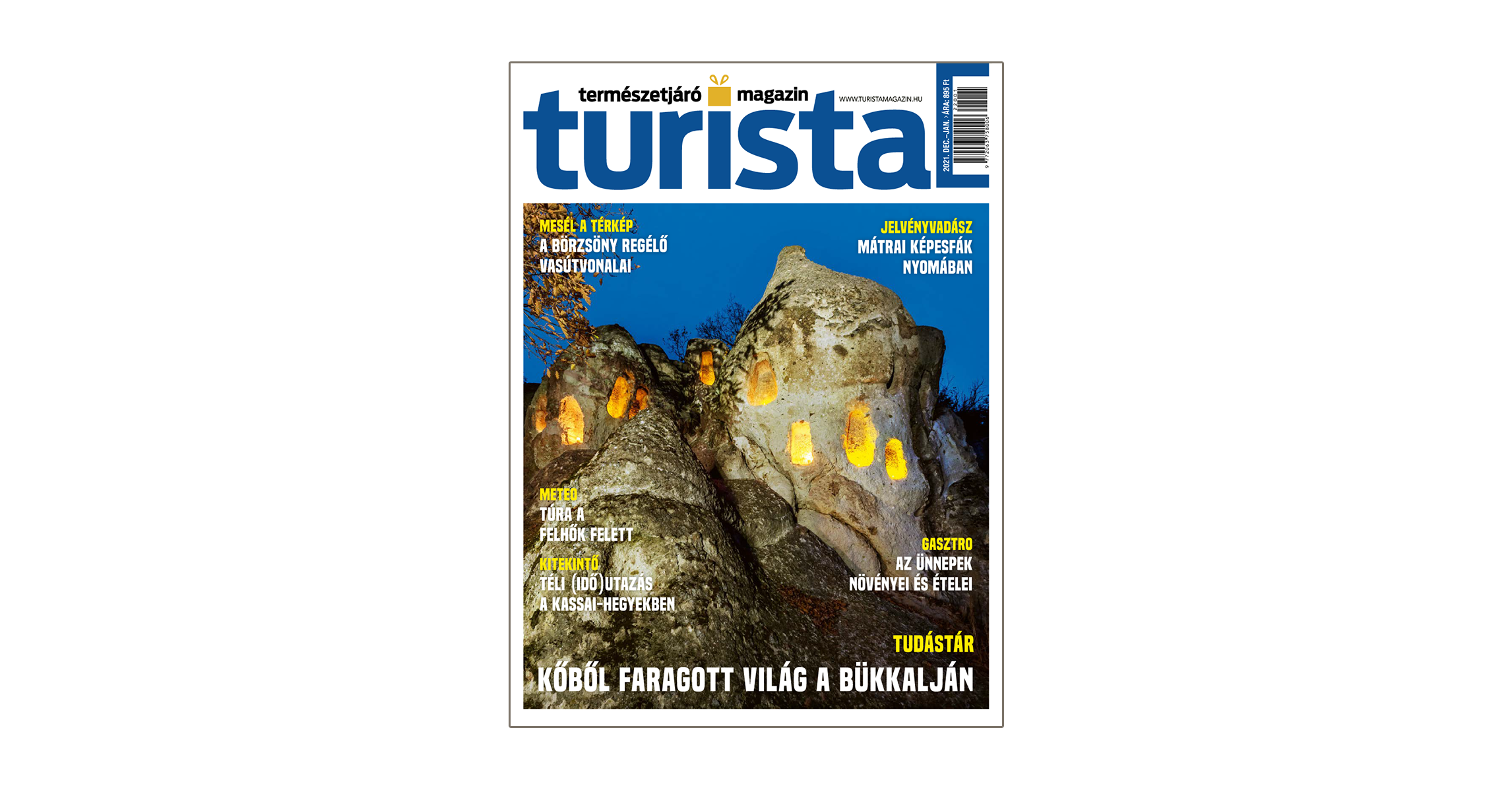 Turista Magazin 2021. december - 2022. január szám - 2021 évi számok - TuristaShop
